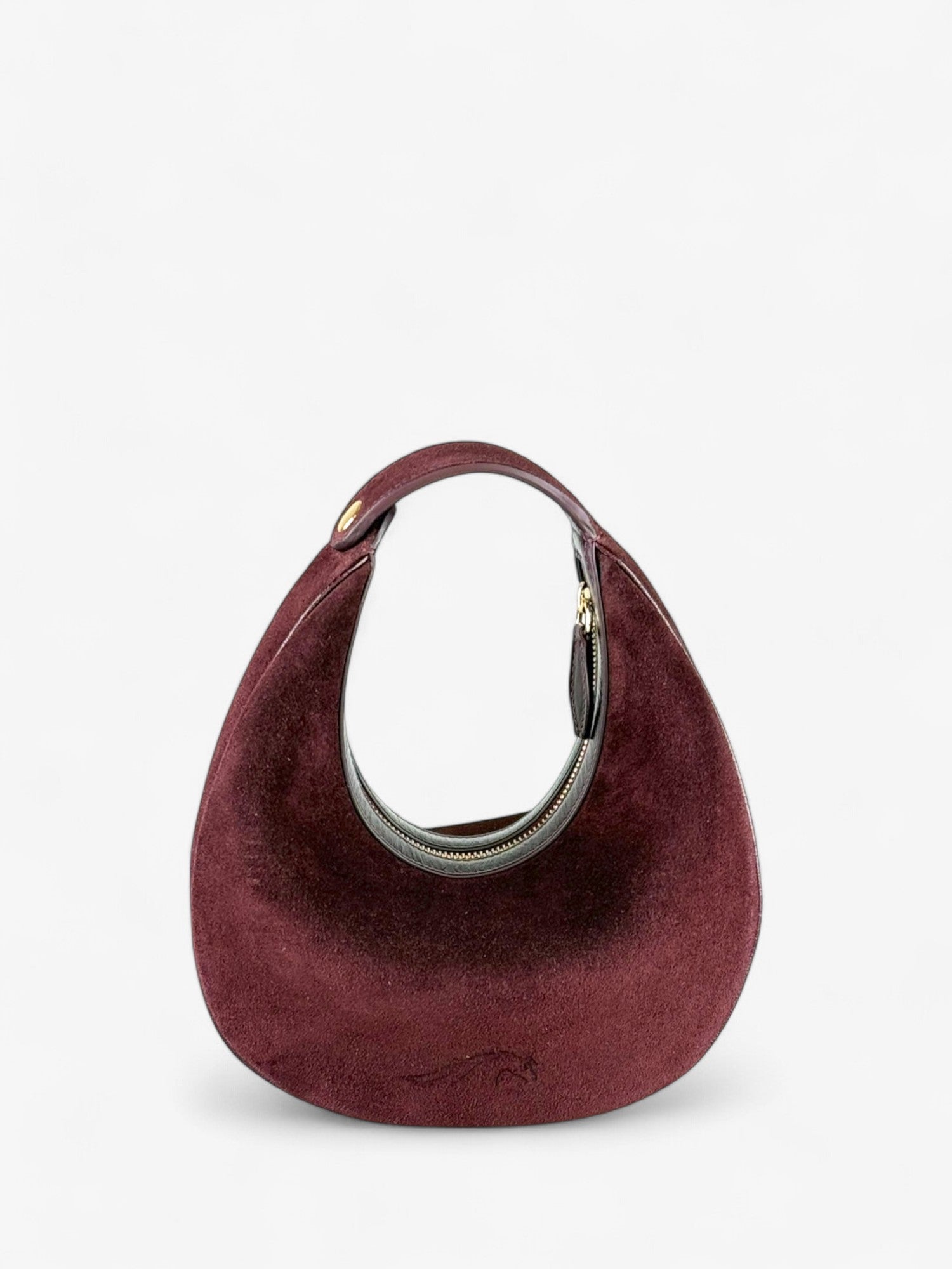 Paris M Bag Velour Wine